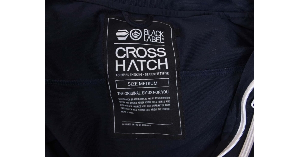 Мастерка синяя мужская, М, FORWARD THINKING BLACK LABEL CROSSHATCH ...